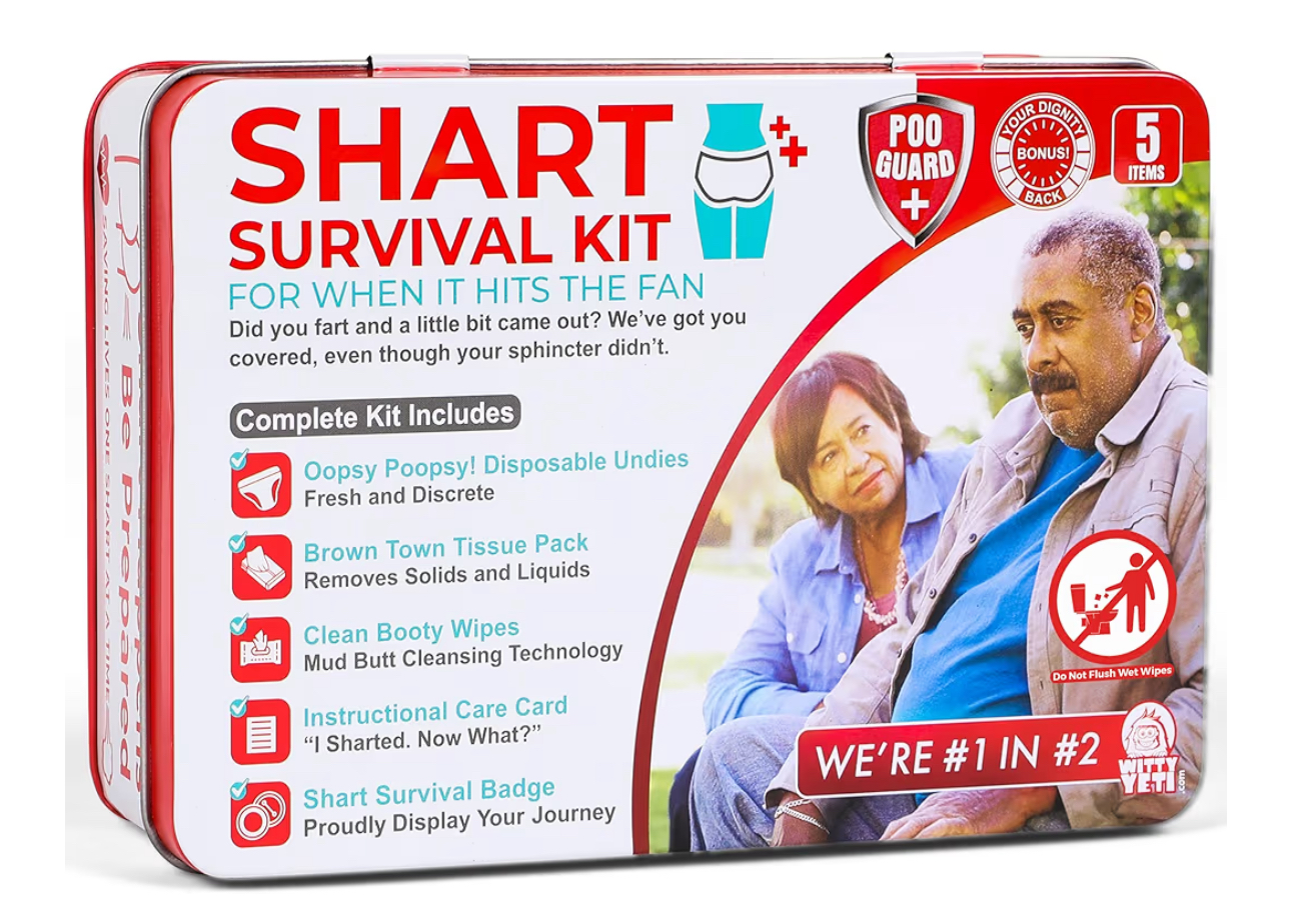 ShartKits - The Ultimate Shart Survival Kit | Gag Gift